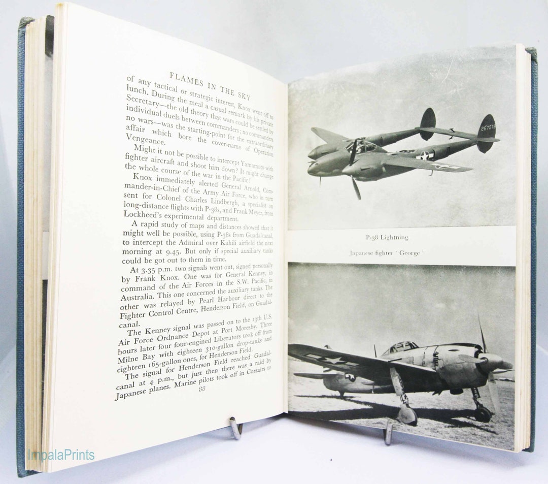 Pierre Clostermann Air Combat Biography Flames in the Sky 1953 World ...