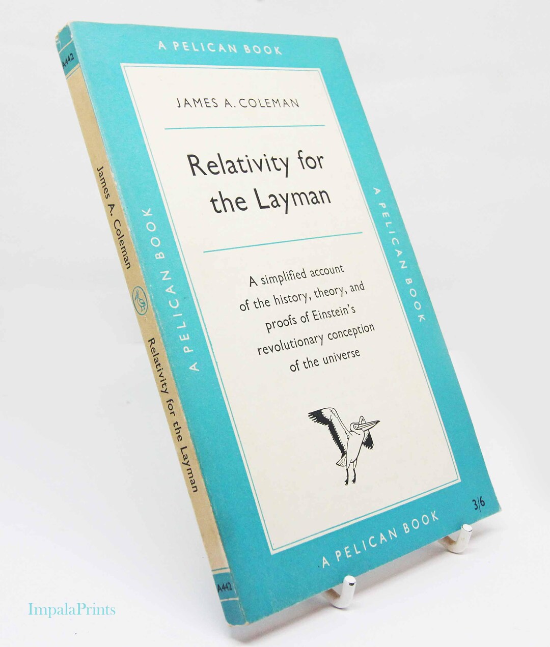 Relativity for the Layman Science Pelican Series Vintage 1959 Book ...
