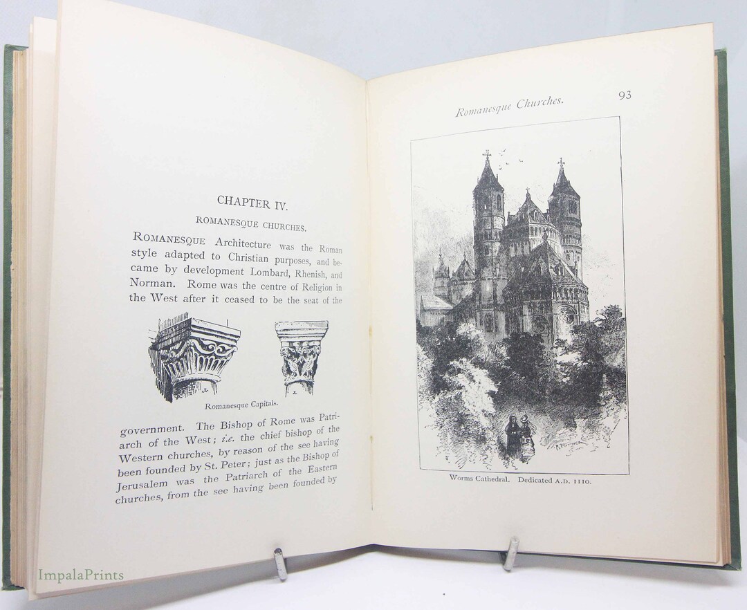 Antique Architecture Guide 1914 Illustrated Vintage Buildings Vintage ...