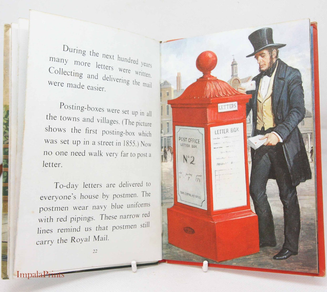 Vintage Ladybird Book Postman 1965 Childrens Collectable Vintage ...