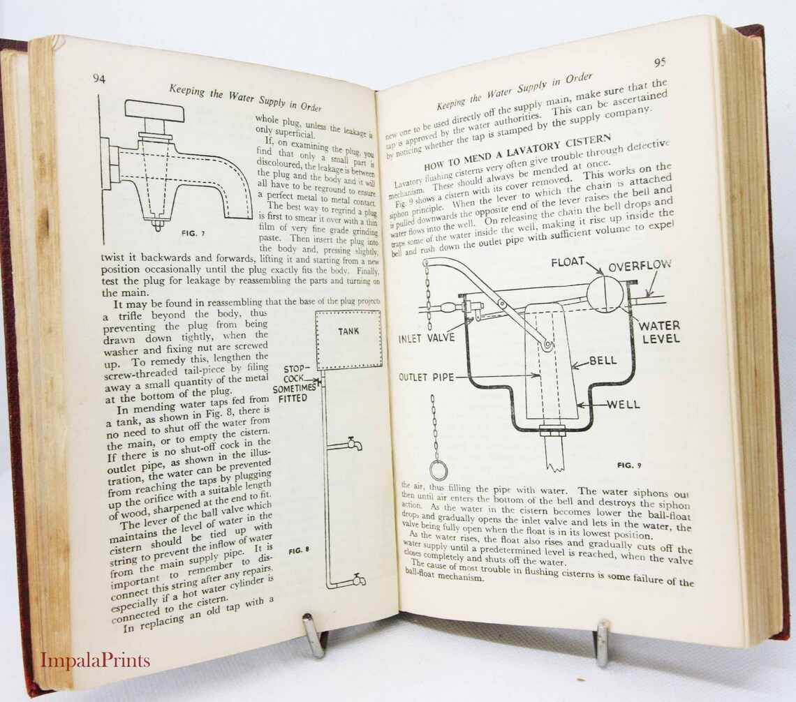 Practical Handicrafts Guide Vintage Home DIY Workshop - Etsy