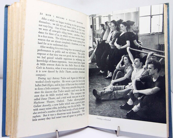 Complete Guide to Ballet 1950s Book Vintage Dance Pelican Blue ...