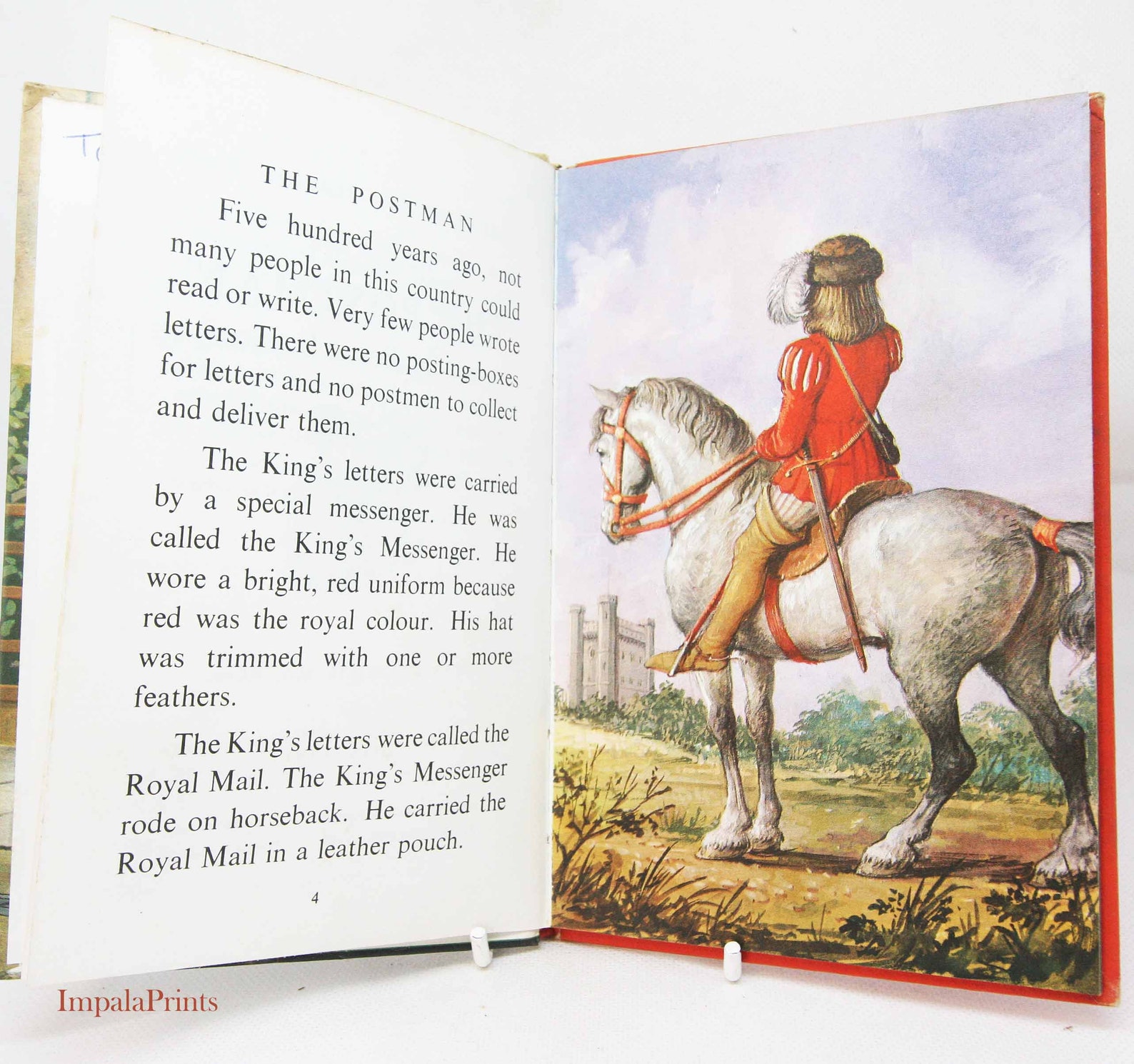 Vintage Ladybird Book Postman 1965 Childrens Collectable Vintage ...