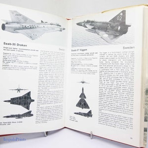 Military Aviation Recognition Book 1970s Aircraft Book Illustrated and ...