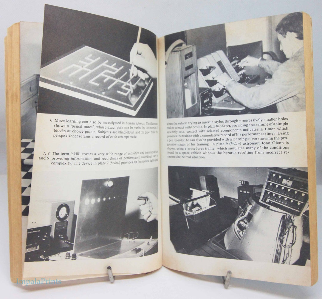 Psychology of Learning, Psychology Book Vintage Factual Book Paperback ...