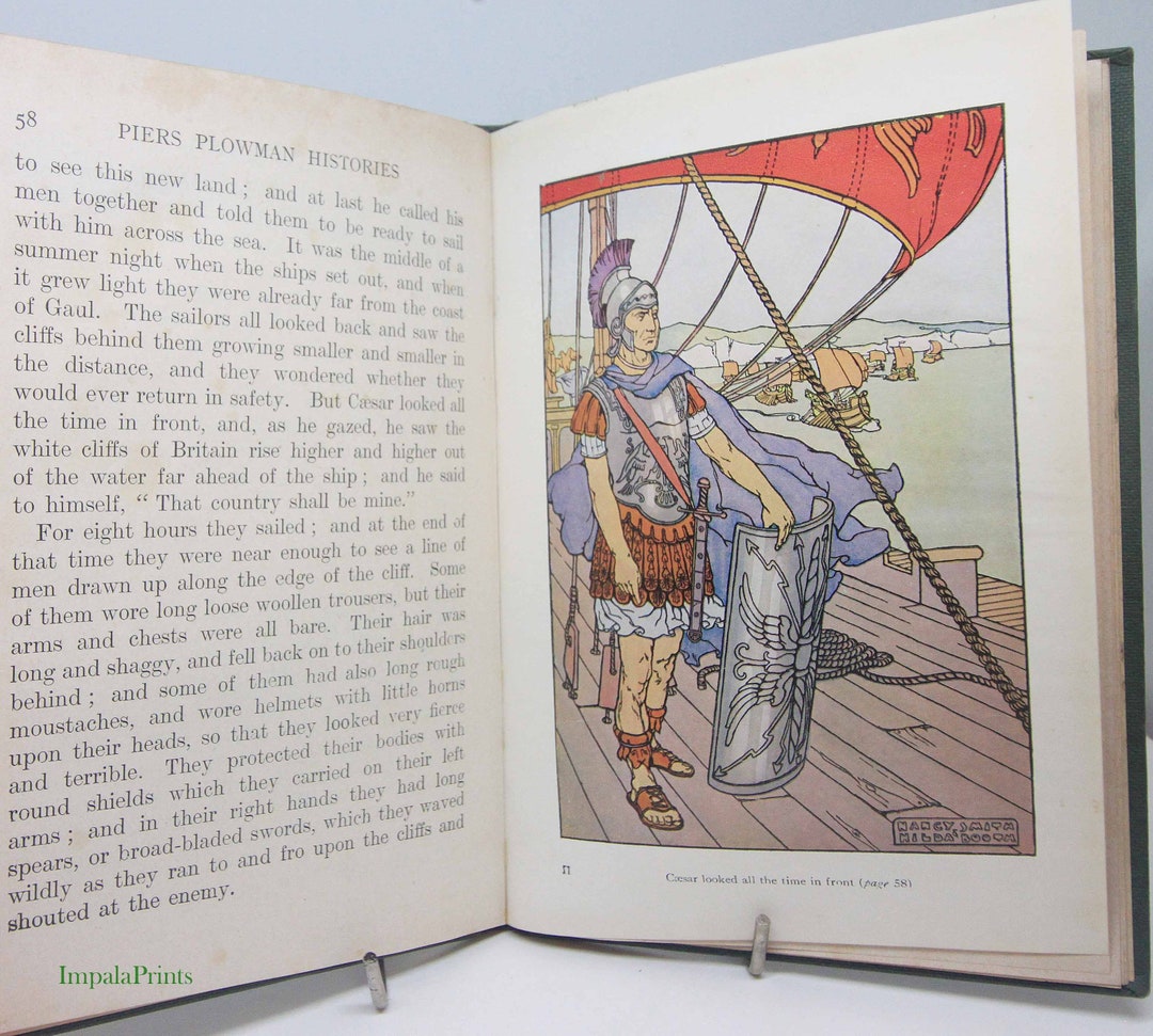 History Textbook 1950s Illustrated School Textbook Picture - Etsy