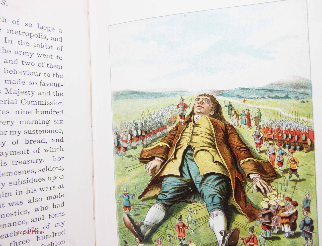 Gulliver's Travels Story Book, Children's Book Illustrated Gifts ...