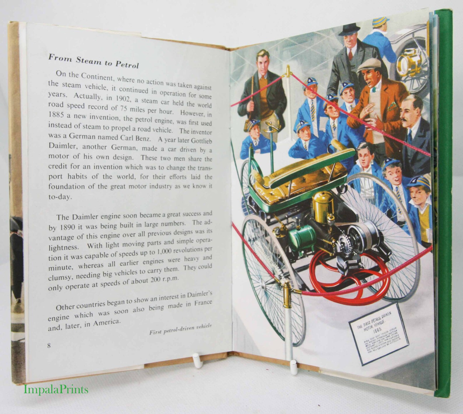 Motor Car Ladybird Book Childrens Science Book Vintage 1960s - Etsy