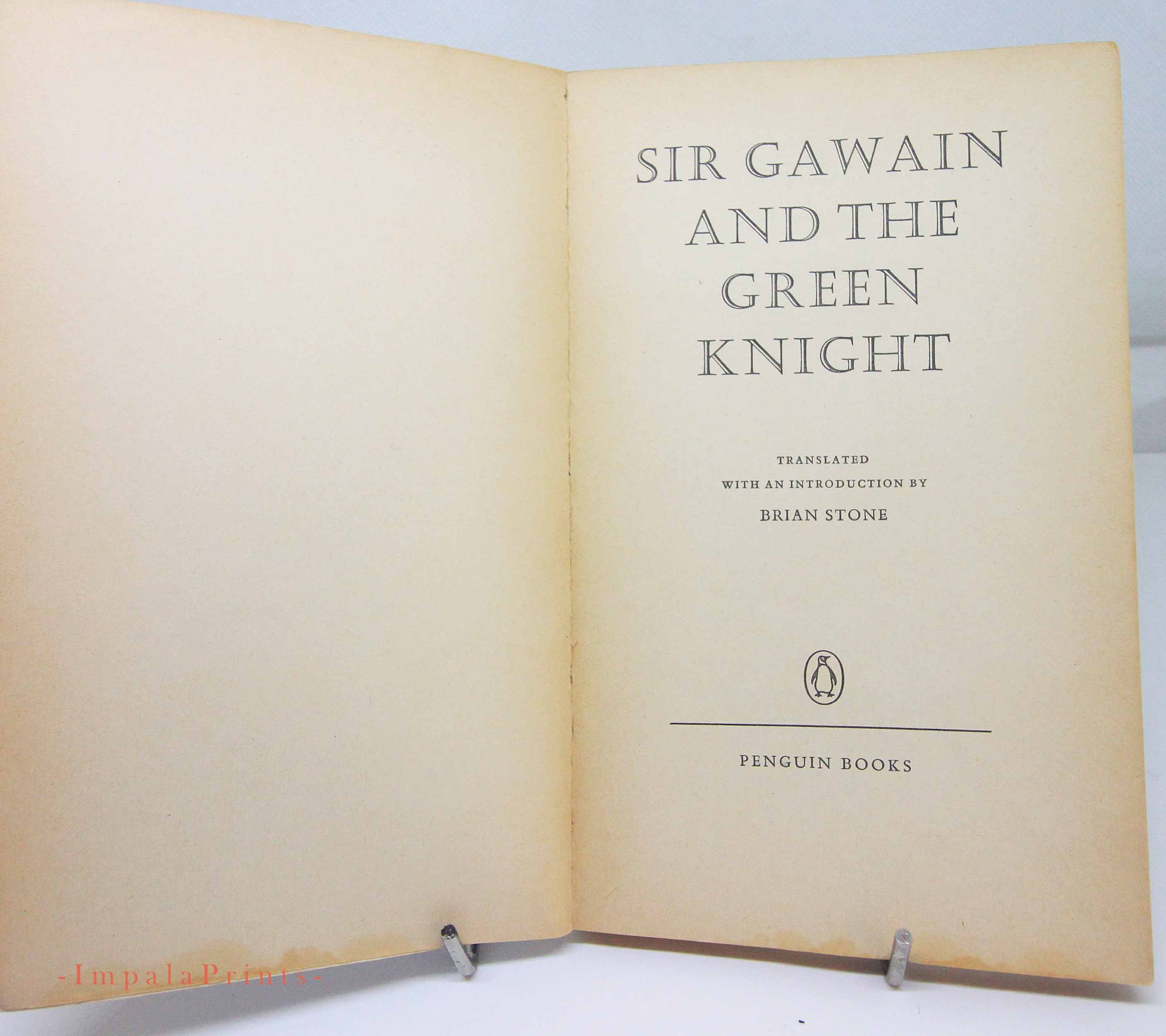 Sir Gawain & the Green Knight Saga Poetry Chivalric Romance Mythology ...