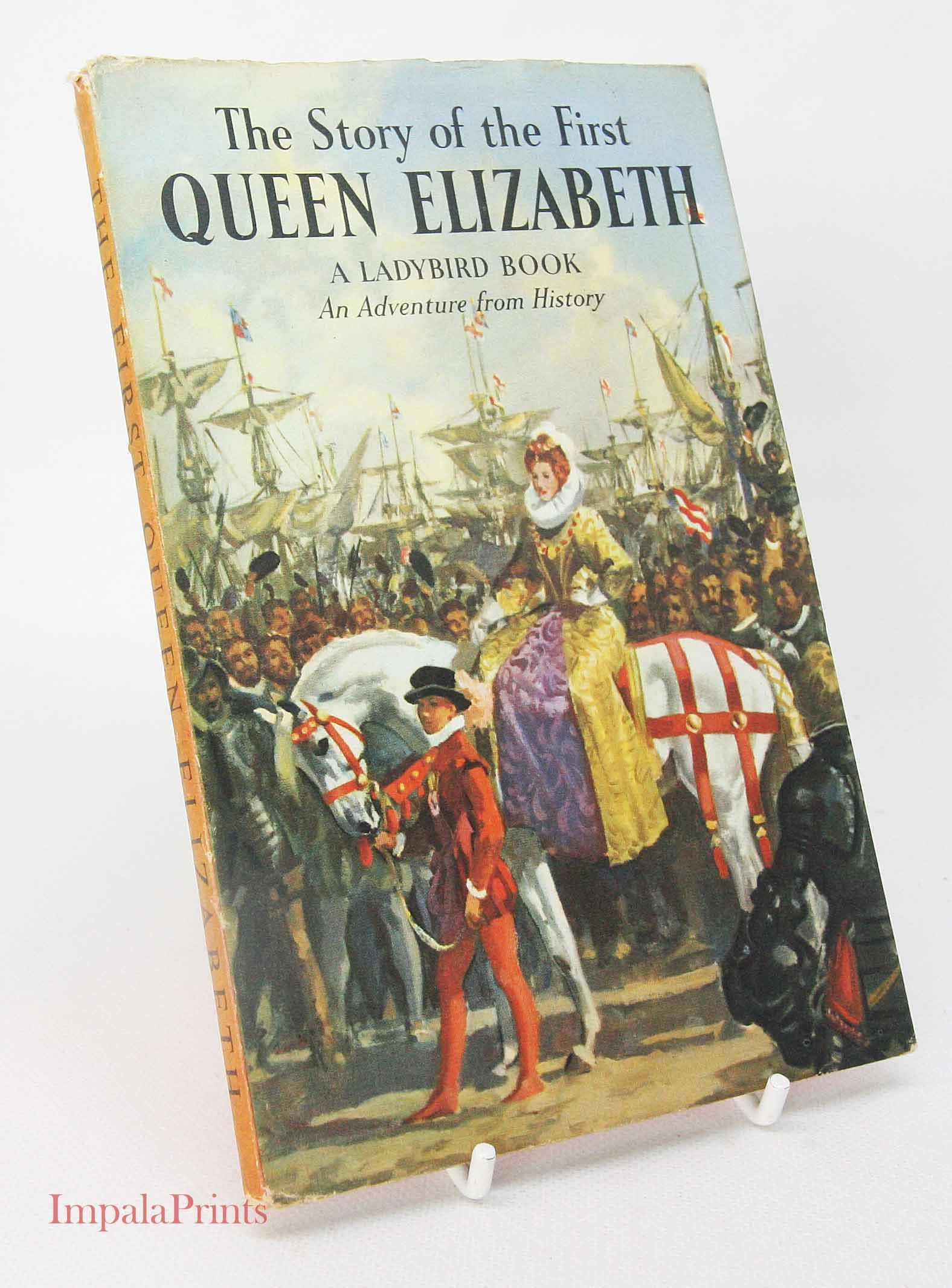 Queen Elizabeth I 1950 Ladybird Book Childrens collectable | Etsy