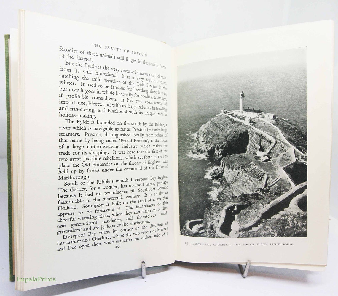 Vintage Picture Book Beauty of Britain Picture 1937 Book - Etsy UK
