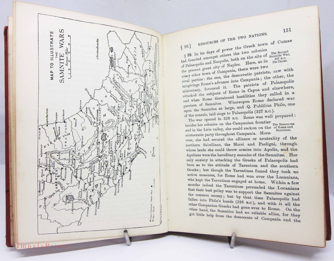 History of Rome 1914 Antique Illustrated Hardback Book History - Etsy