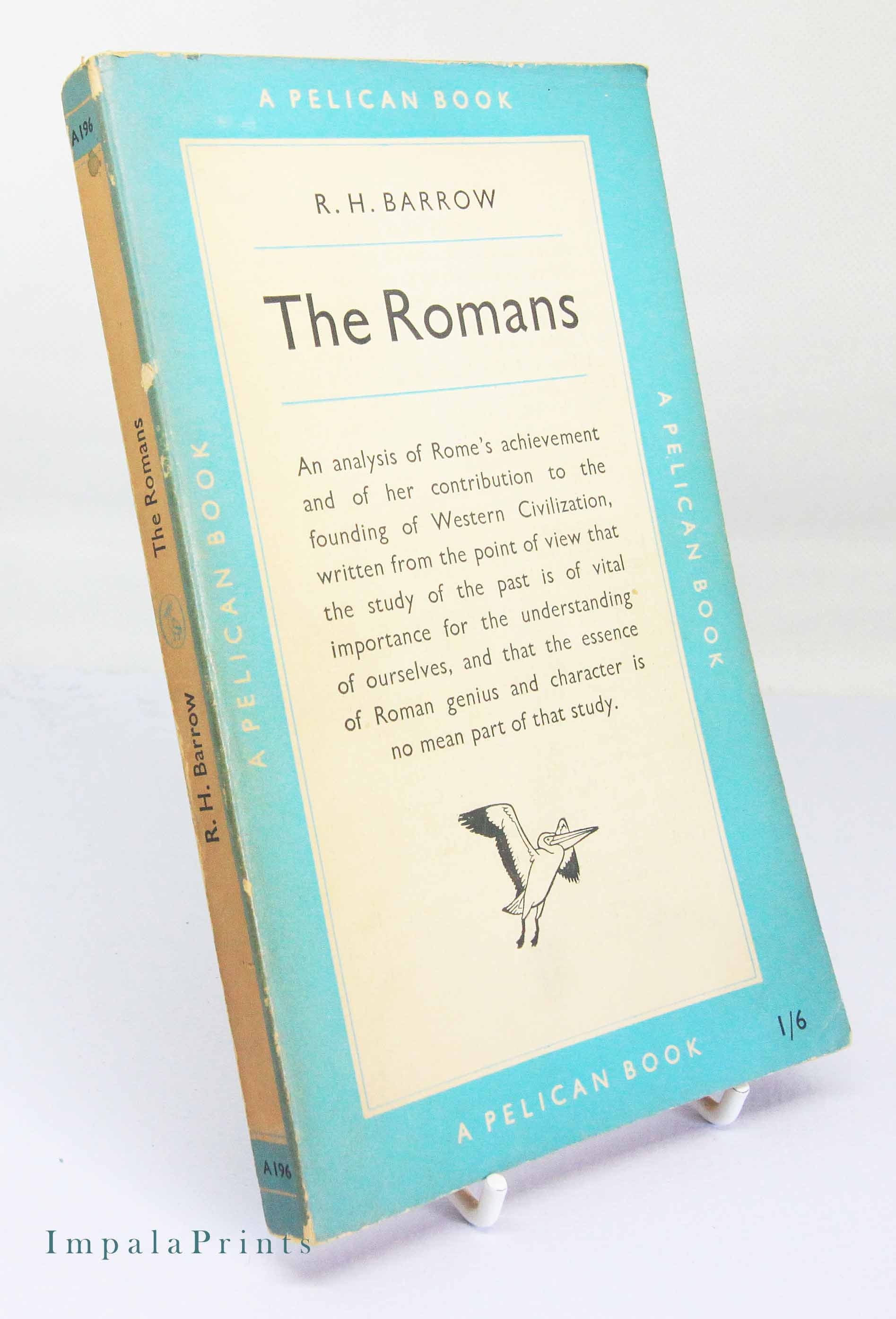 The Romans History Book Vintage History Factual 1950s Book Paperback ...