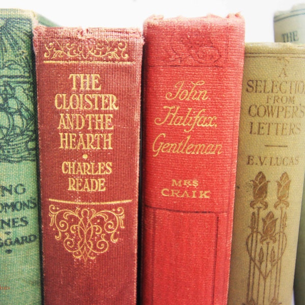 Small Vintage Books - Etsy