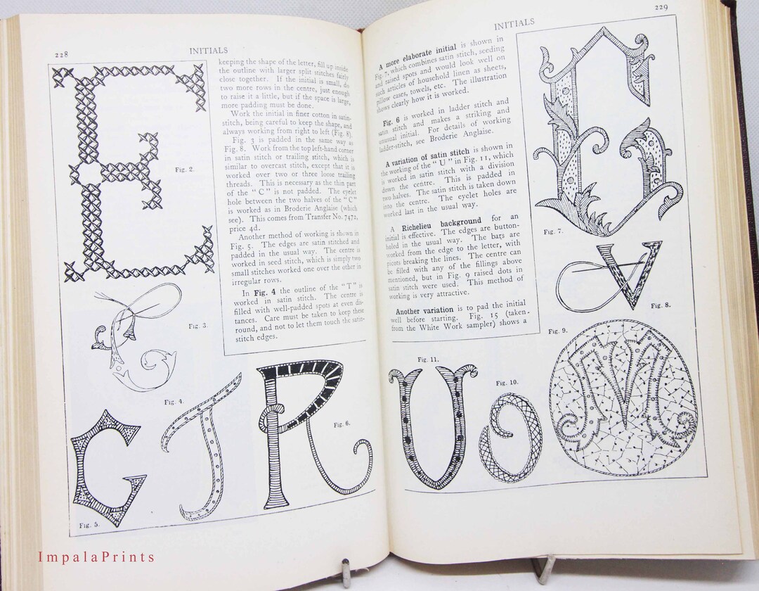 Guide to Needle Work, Embroidery, Sewing, Kniting, Crochet Illustrated ...