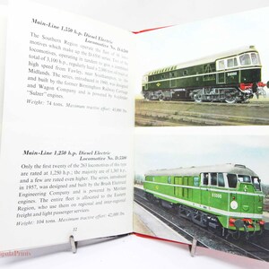 British Railway Locomotives Ladybird Book, Picture Books Vintage Book ...