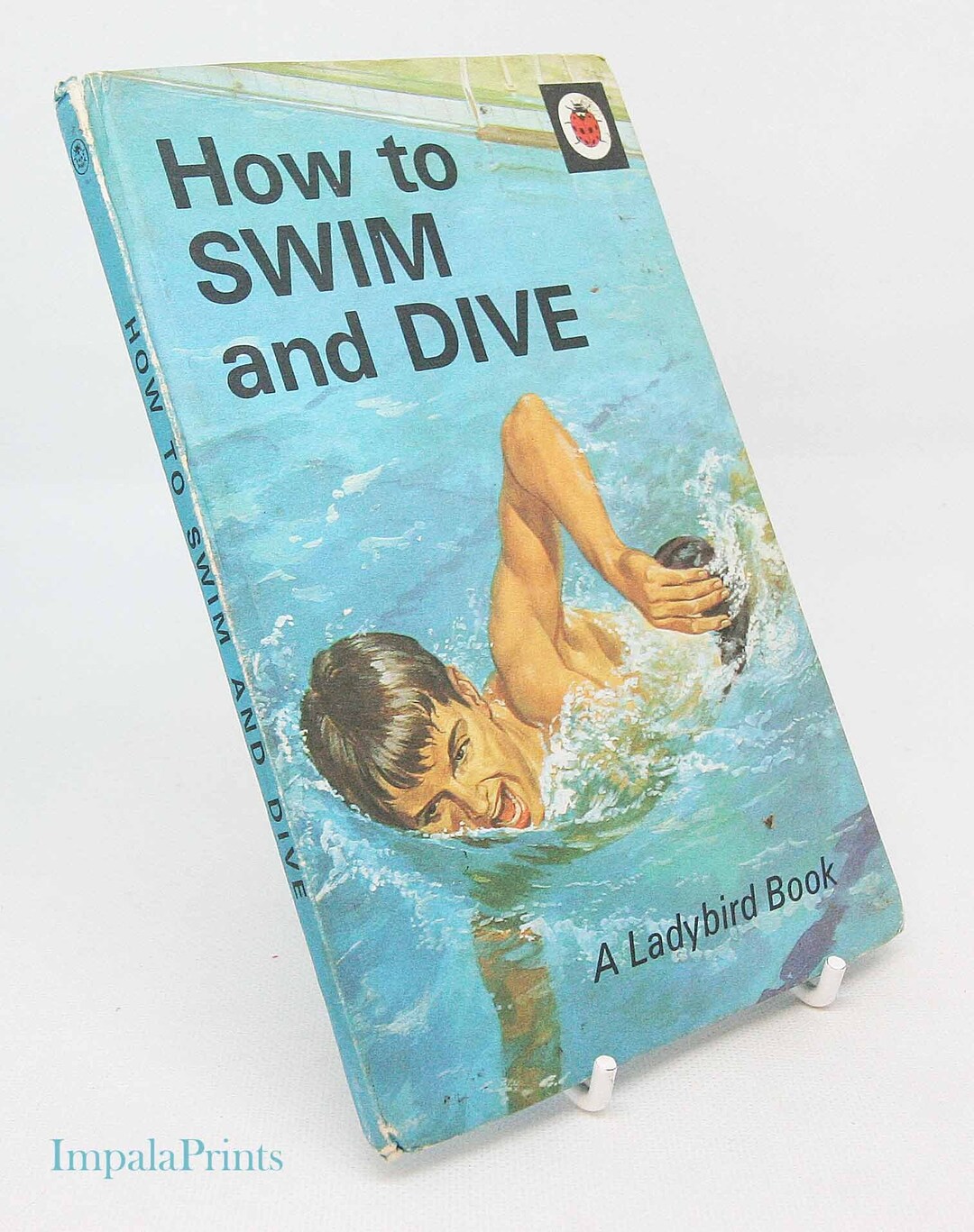 Swimming Childrens Book Ladybird Book Guide Book Vintage Hardback ...