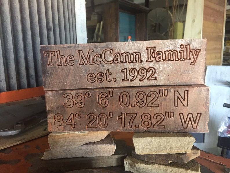 Custom Personalized Engraved Brick - Etsy