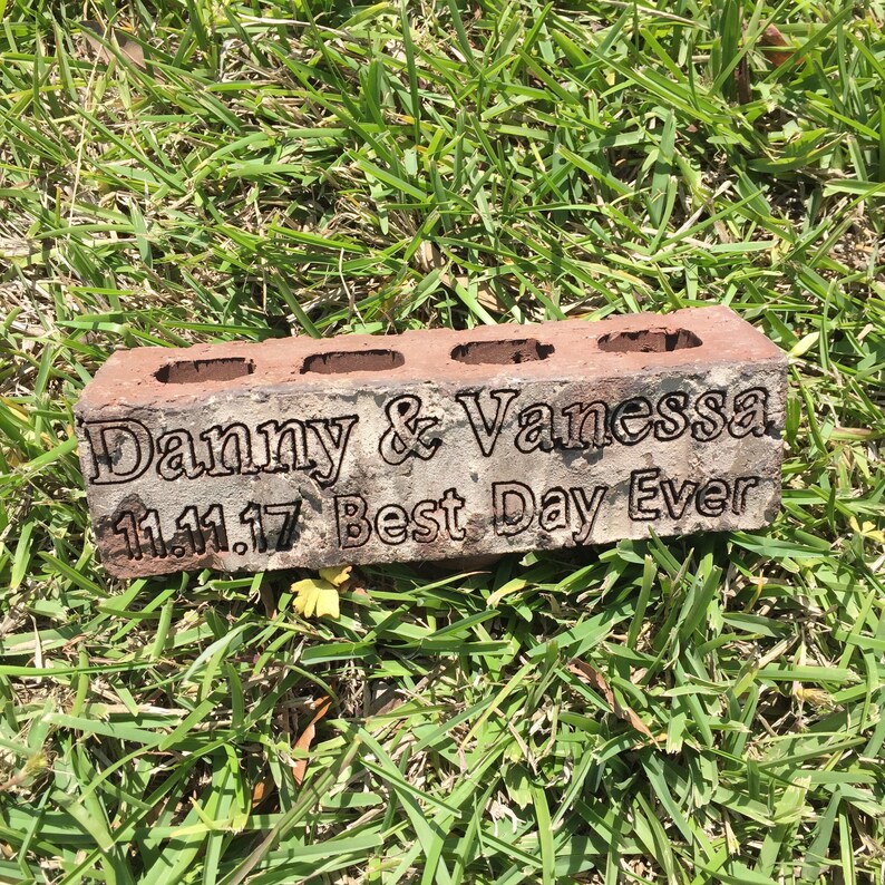 Custom Personalized Engraved Brick - Etsy