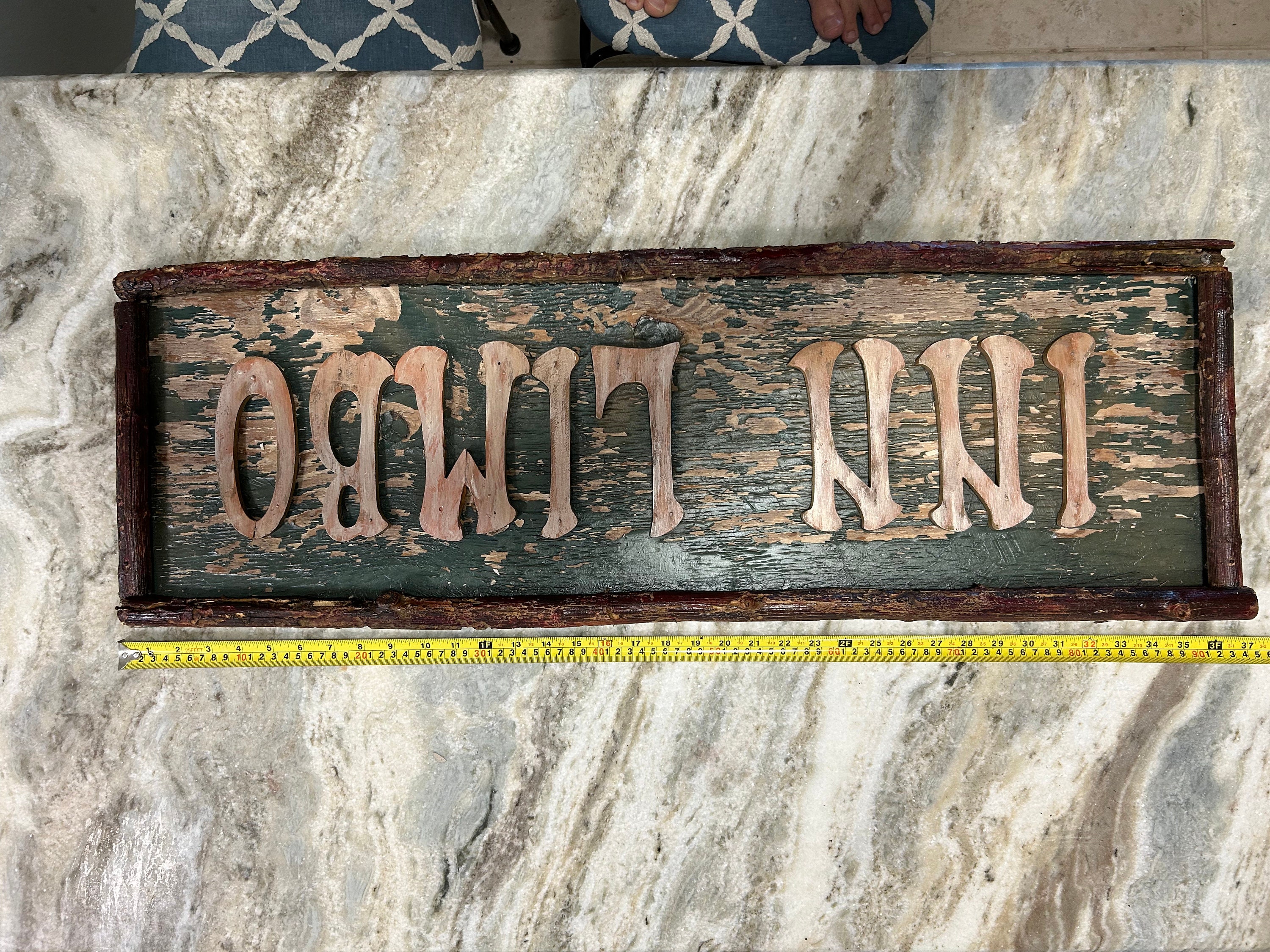 Vintage Beach Motel Sign Beach Tiki Bar Surfer Luau Style - Etsy