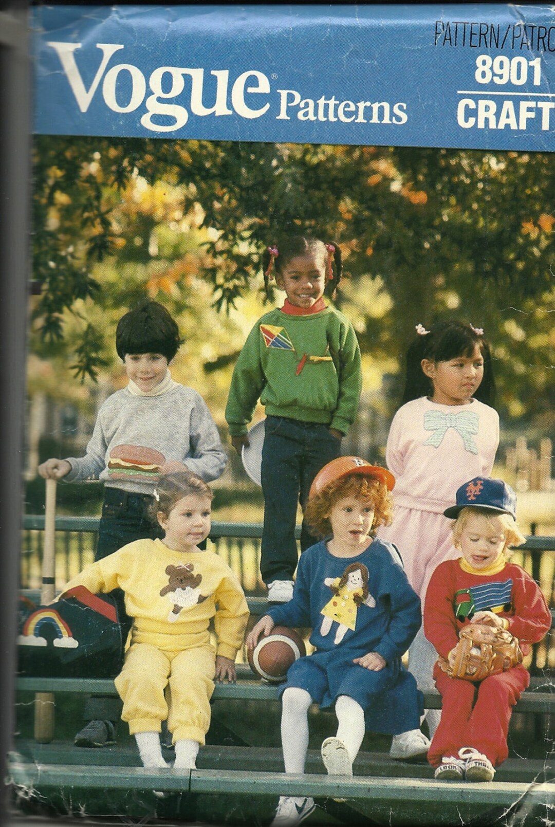 Vogue 8901 Boys and Girls Culottes, Pants and Tops Uncut Size 3,6X - Etsy