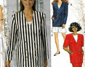 Uncut Vintage Butterick Sewing Pattern 6164 Misses Fast and Easy ...