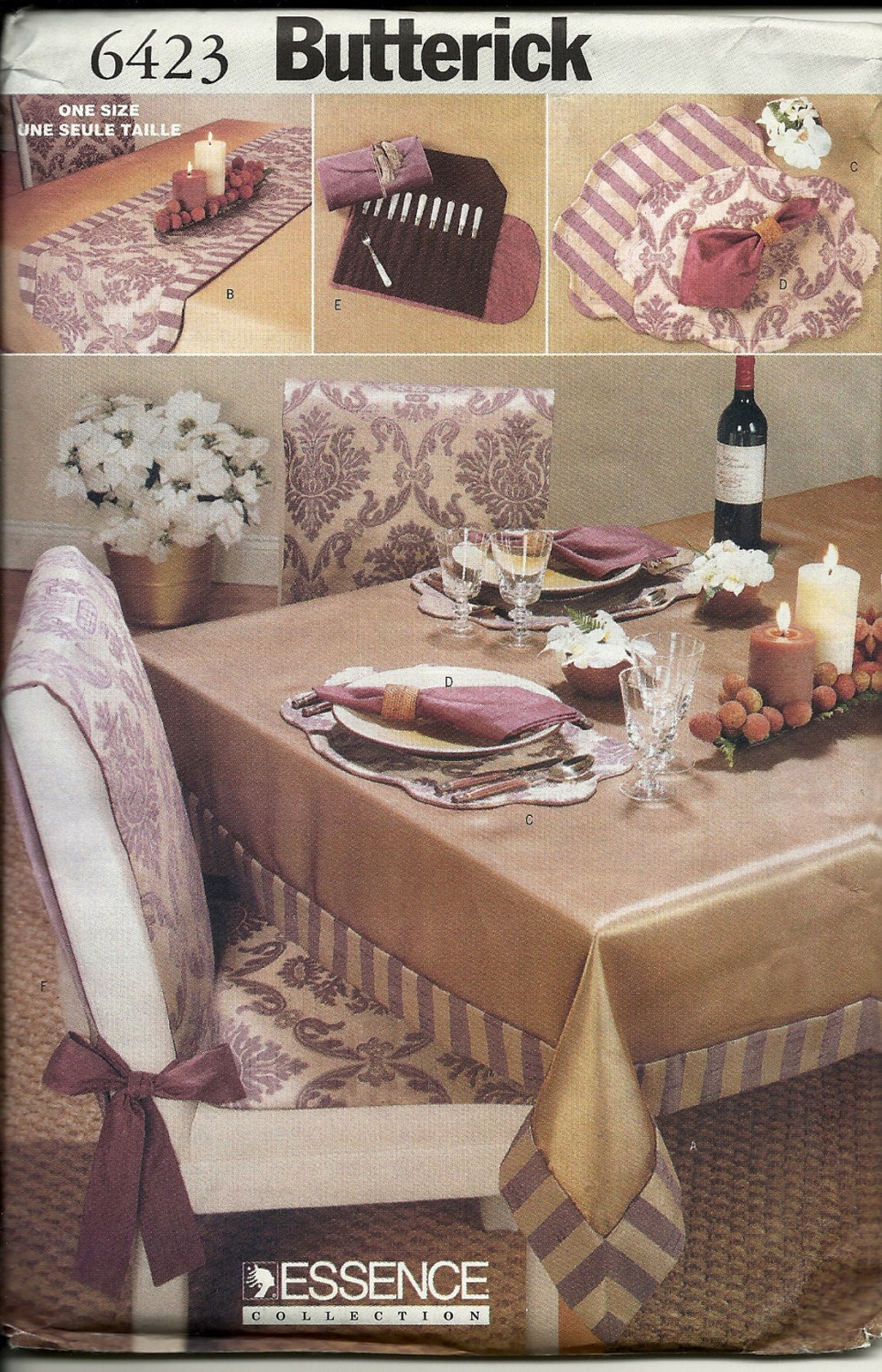 Butterick 6423 Collection Essence pour divertir non-coupé - Etsy France