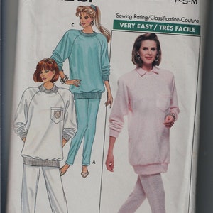 Butterick 5953 Misses/miss Petite, Top and Pants Size P,sm,med CUT - Etsy