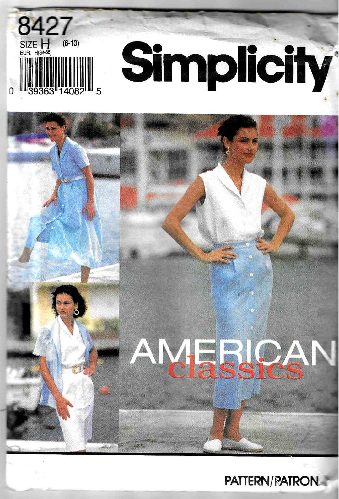 Simplicity 8427 Misses Skirts and Tops Size 6-10 Uncut - Etsy