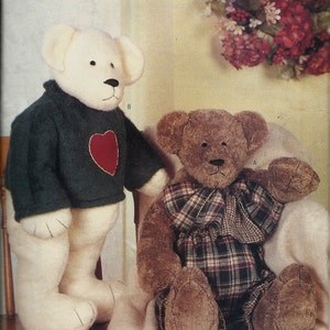 Butterick 6853 Make Your Own Bears and Clothes Uncut - Etsy