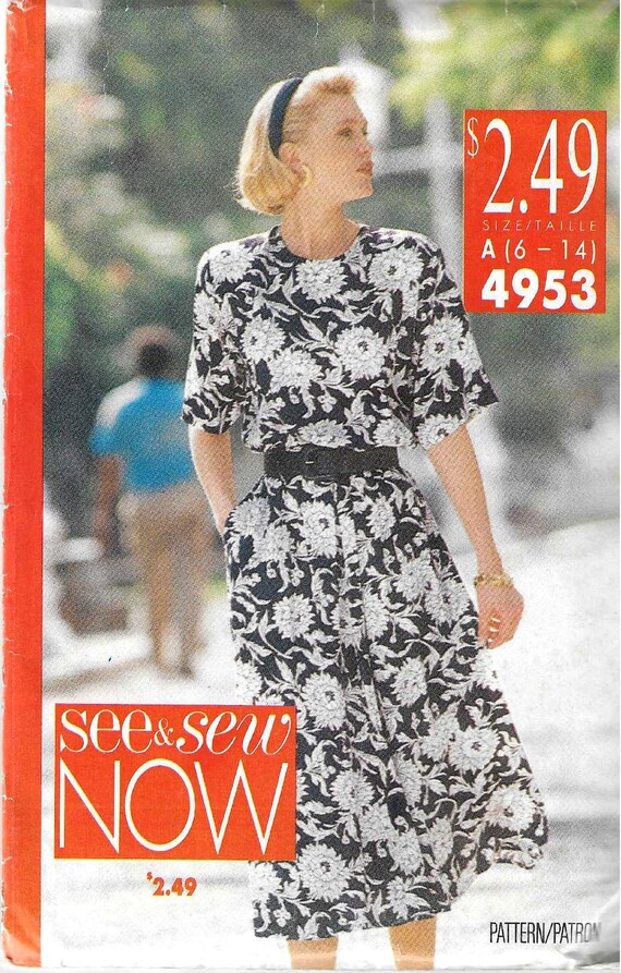 Patterns Butterick 3292 UNCUT Misses Easy Jumper Pattern Kits & How To ...