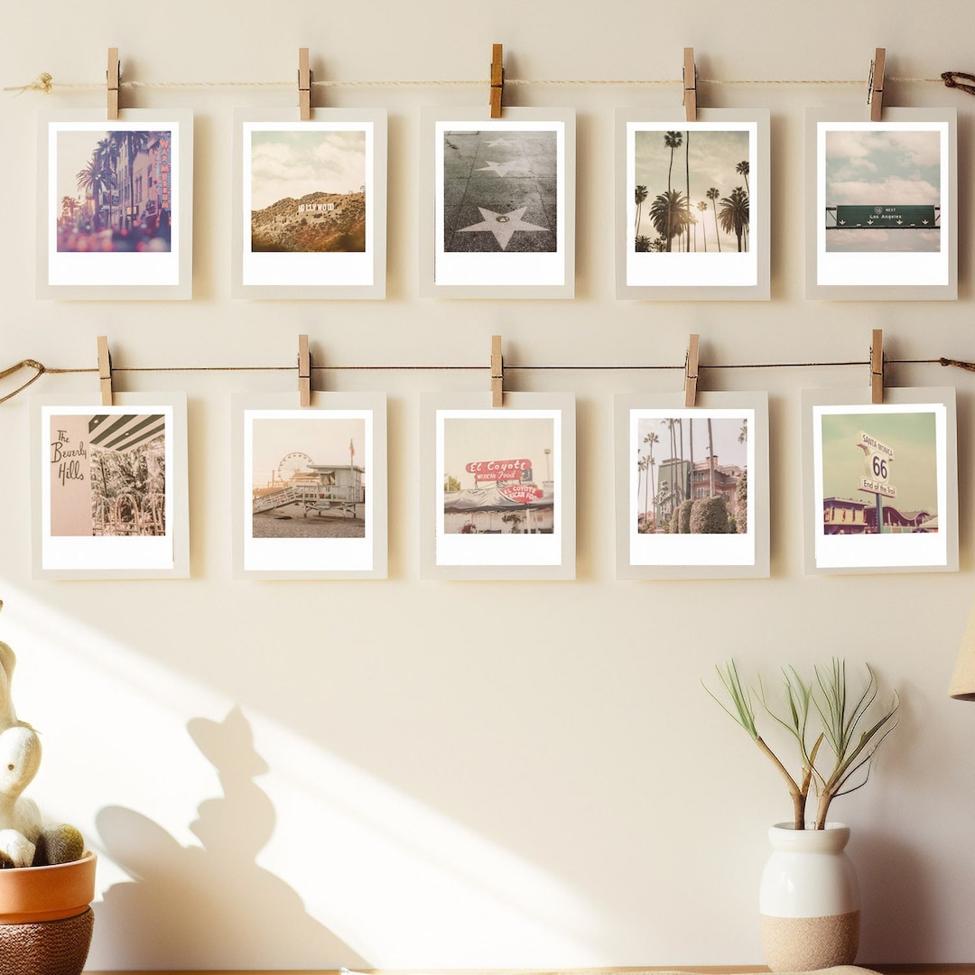 Los Angeles Mini Print Set, Print Bundle, Beverly Hills, Christmas Gift ...