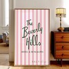 Instant Download of a Backdrop Banner Pink and Green Stripe Beverly ...