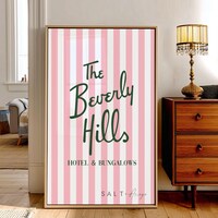 Instant Download of a Backdrop Banner Pink and Green Stripe Beverly ...