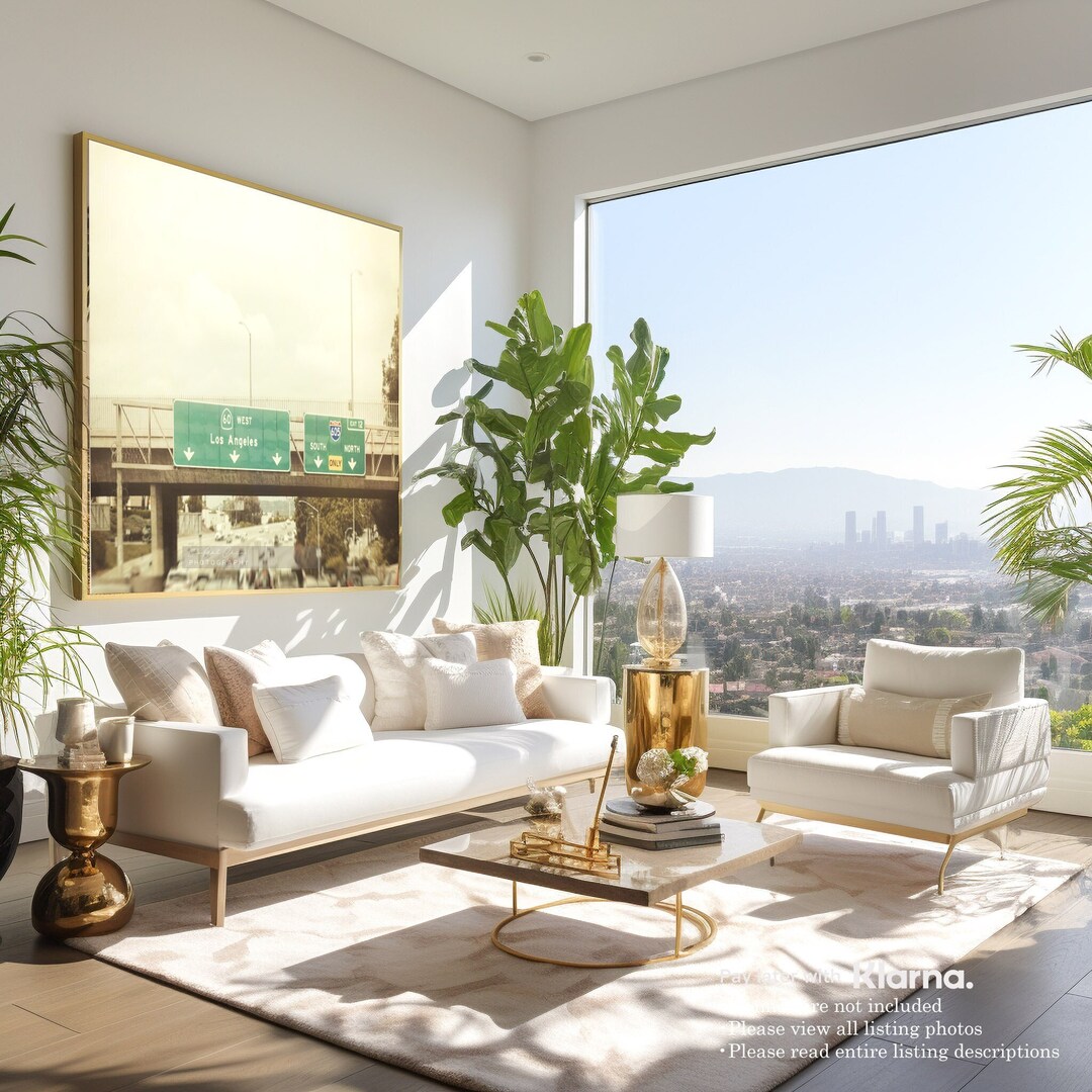 Los Angeles Freeway Print, Street Photography, California Decor, Los ...