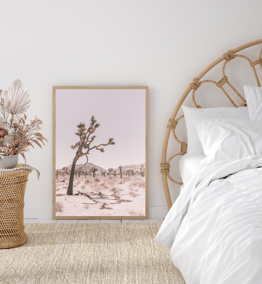 Joshua Tree Print Boho Wall Art Desert Decor California - Etsy