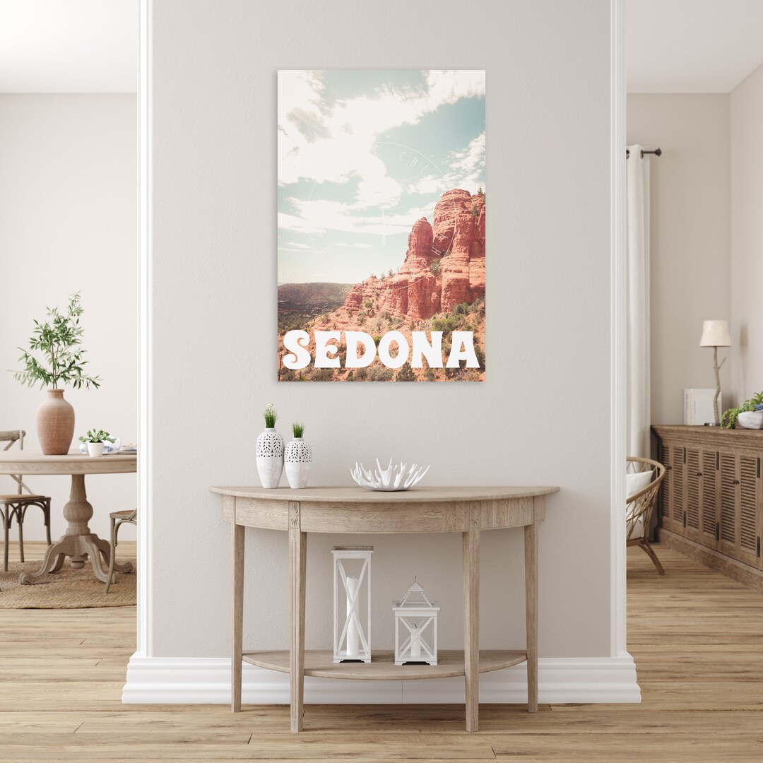 Sedona Print Sedona Poster Arizona Photography Red Rock - Etsy