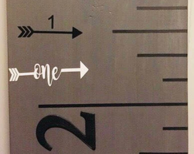 Growth Chart Makers Height Stickers Vinyl Stickers Growth Chart ...