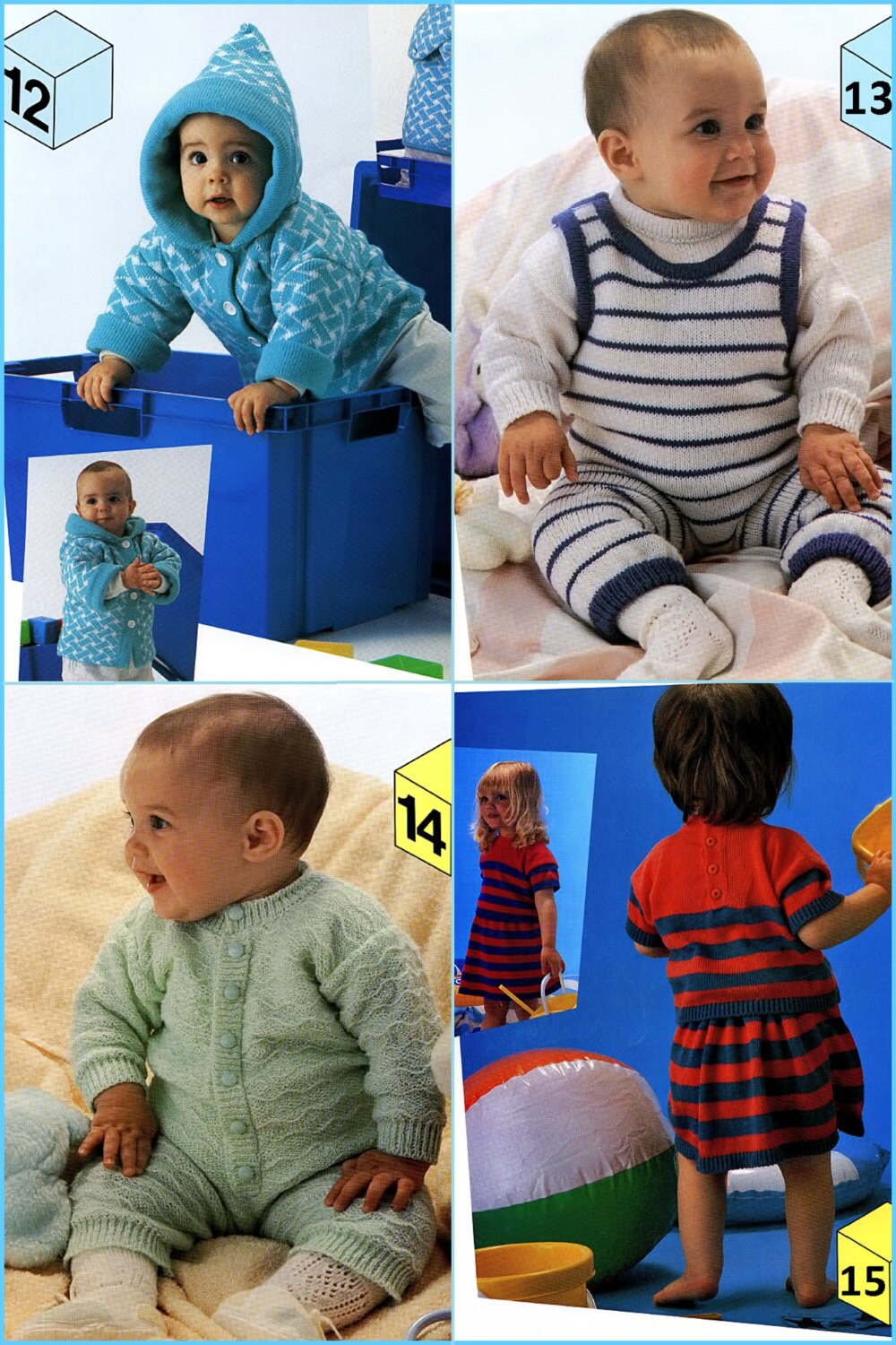 For BROTHER Knitting Machine PATTERNS, the BROTHER Babies Collection ...
