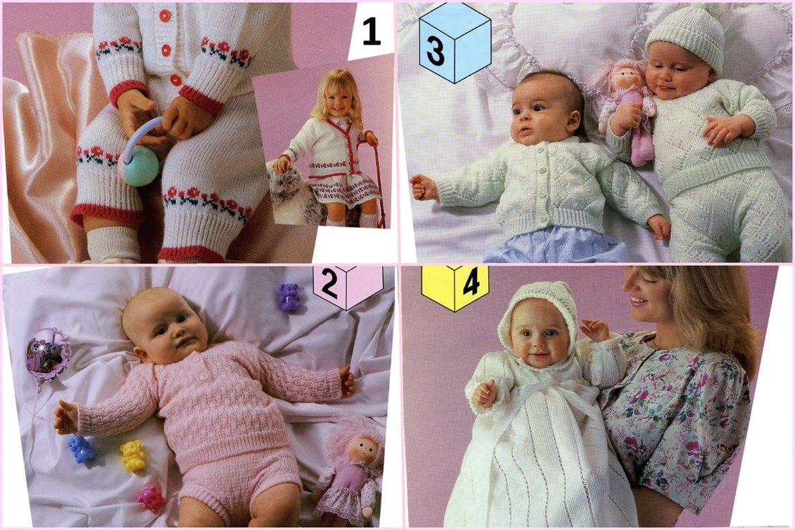 For BROTHER Knitting Machine PATTERNS, the BROTHER Babies Collection ...