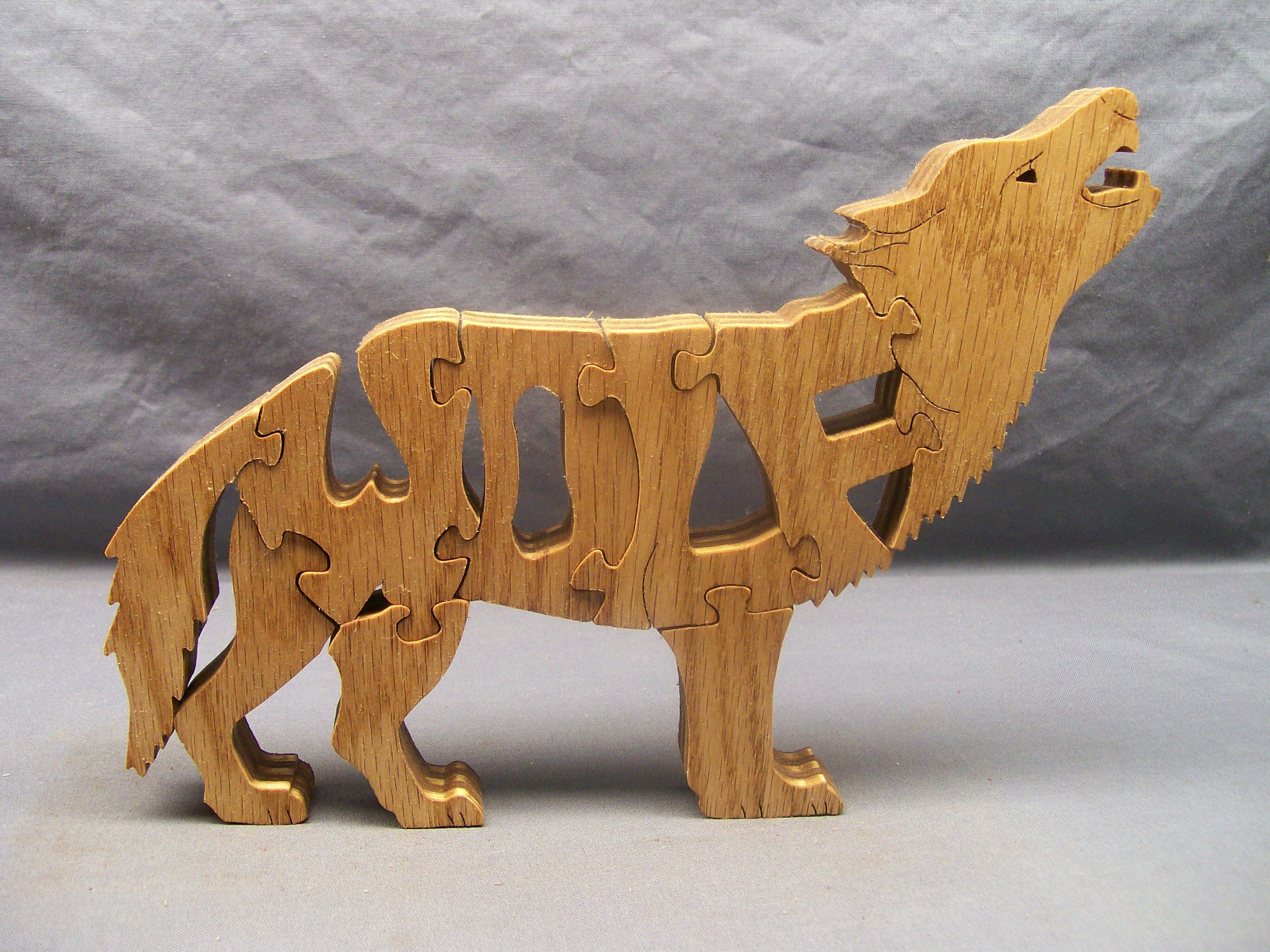Wolf, Wolf Puzzle, Wolf Puzzles, Dogs, Dog Puzzles, Handcrafted Wood ...