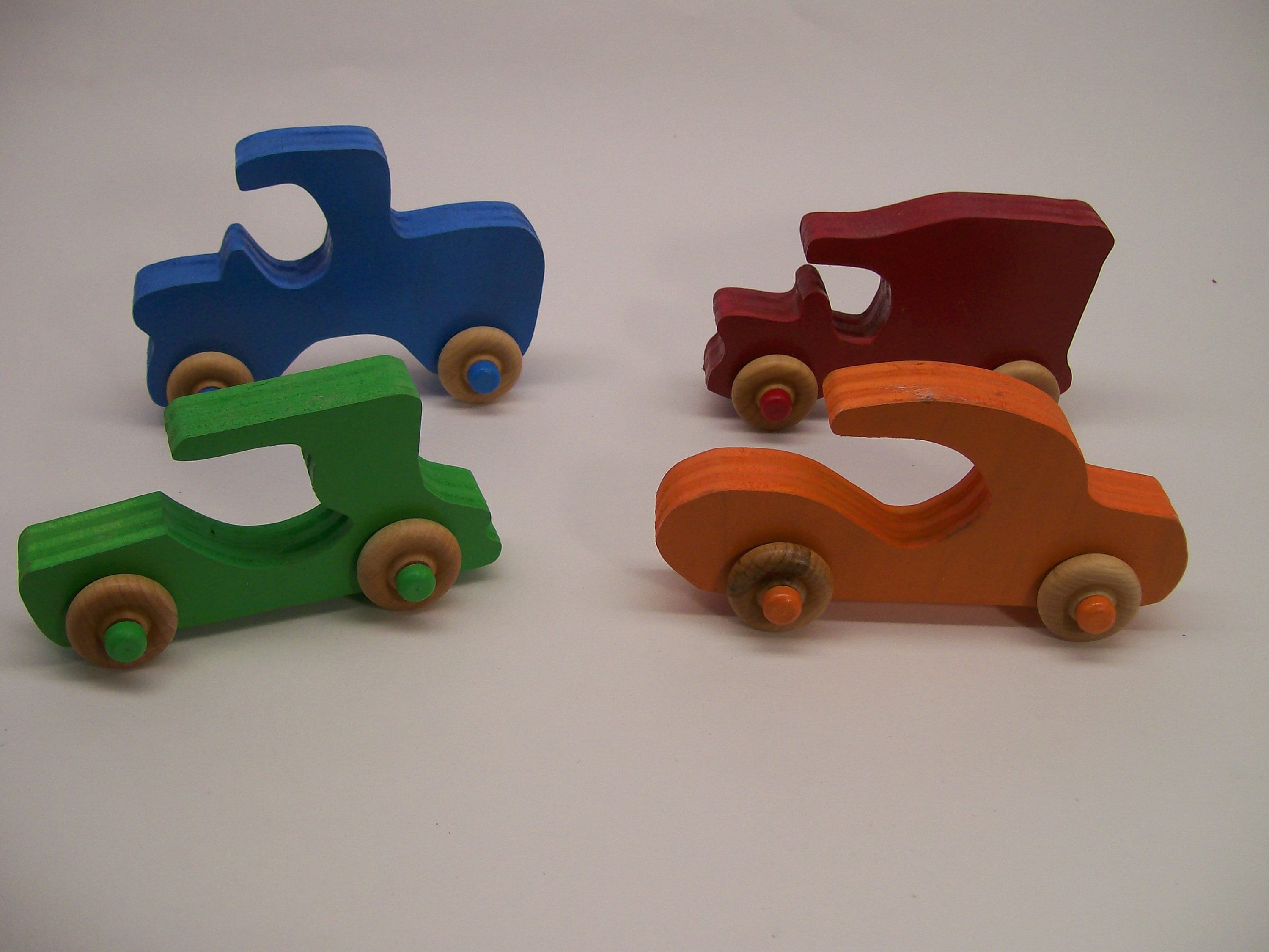 Wooden Cars and Trucks, Wooden Cars for Toddler, Wooden Cars for Kids ...