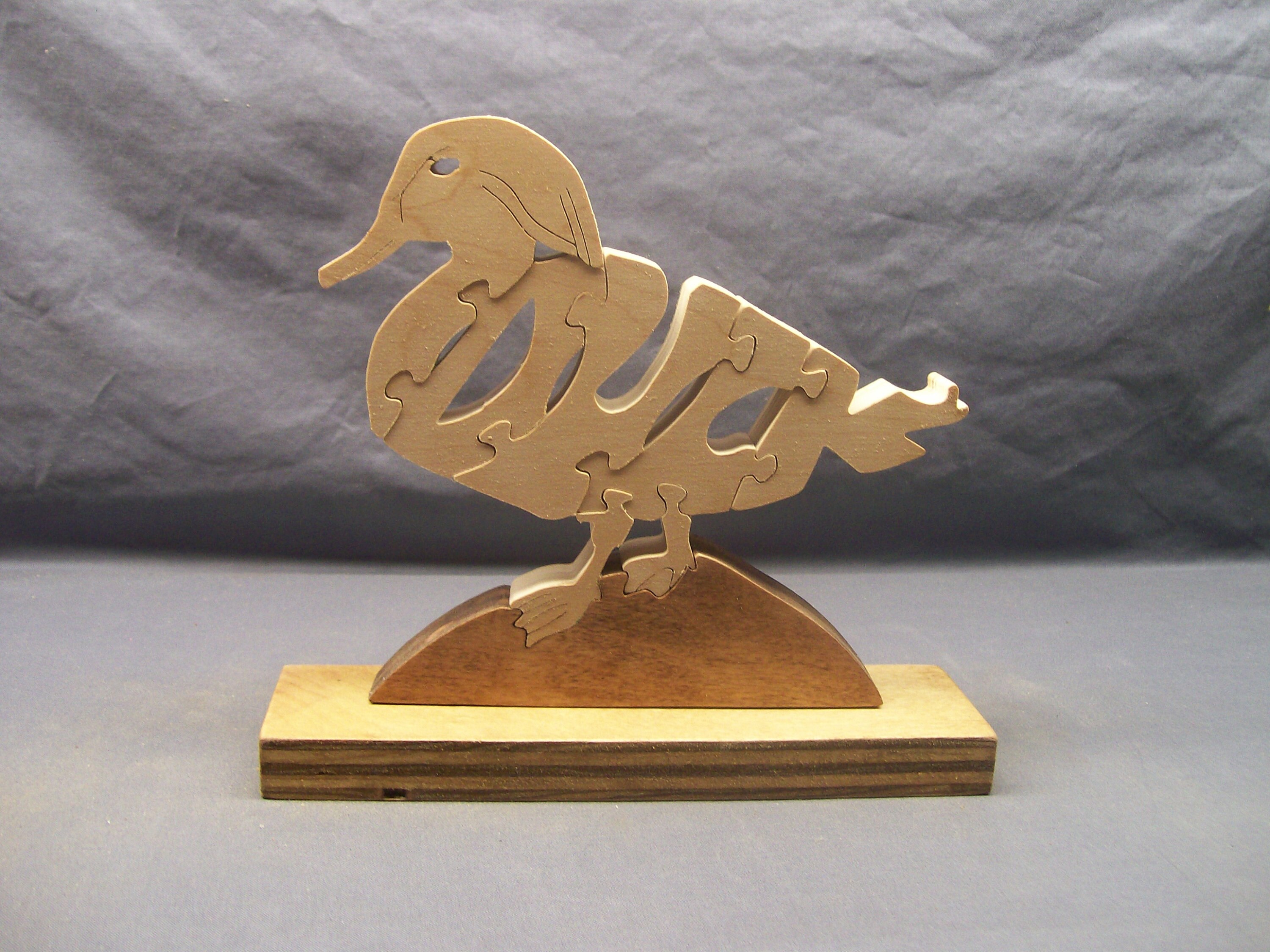 Ducks water fowl wooden name puzzles hand crafted wood | Etsy