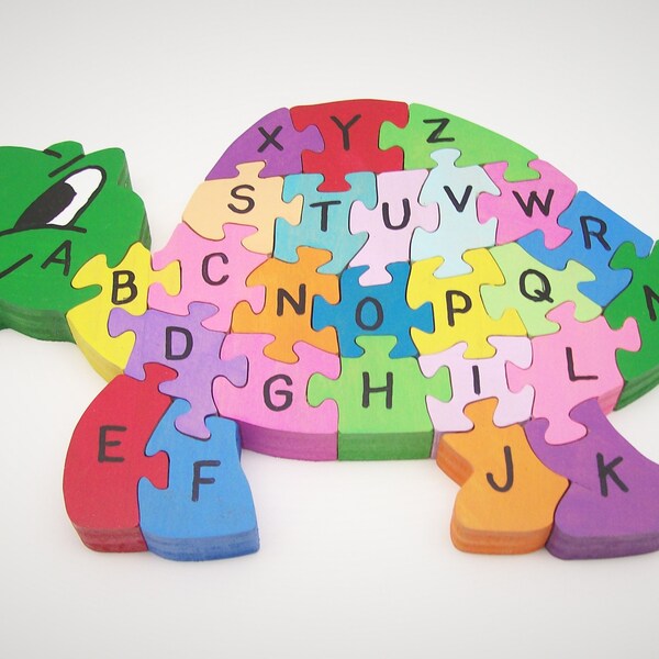 Turtle Alphabet - Etsy