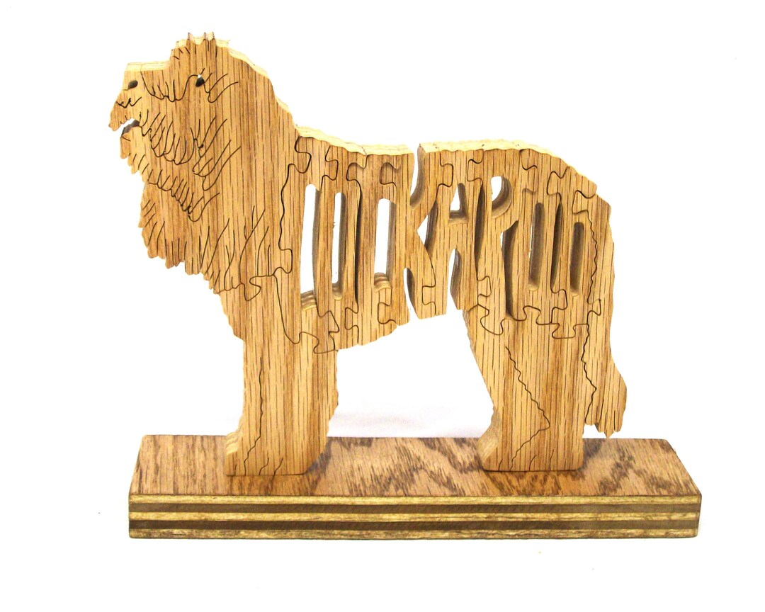 Cockapoo Wooden Dog Puzzle, Cockapoo Dog Puzzle, Wooden Cockapoo Dog ...