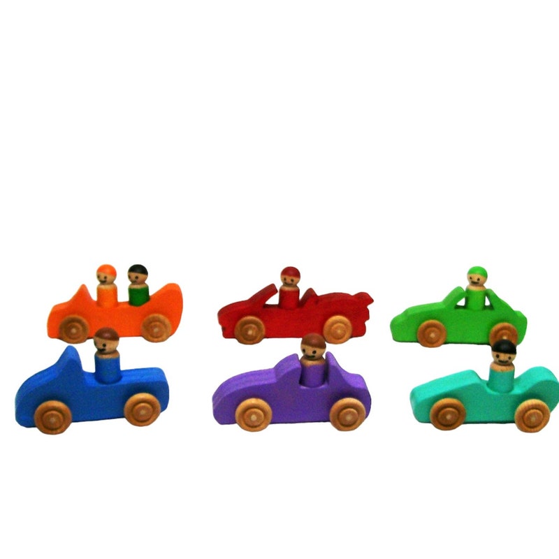 Peg People Car - Etsy