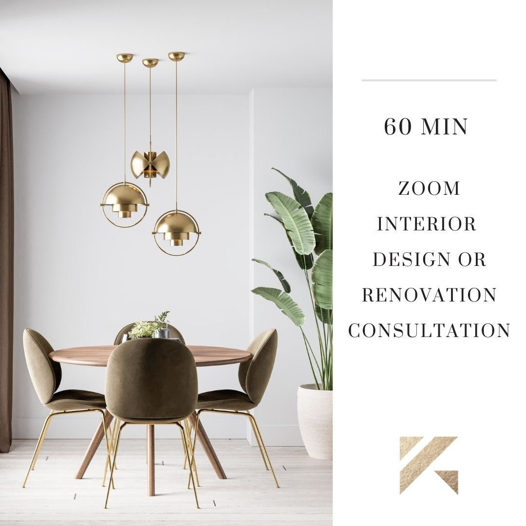 60 Minute Virtual Interior Design Consultation - Etsy
