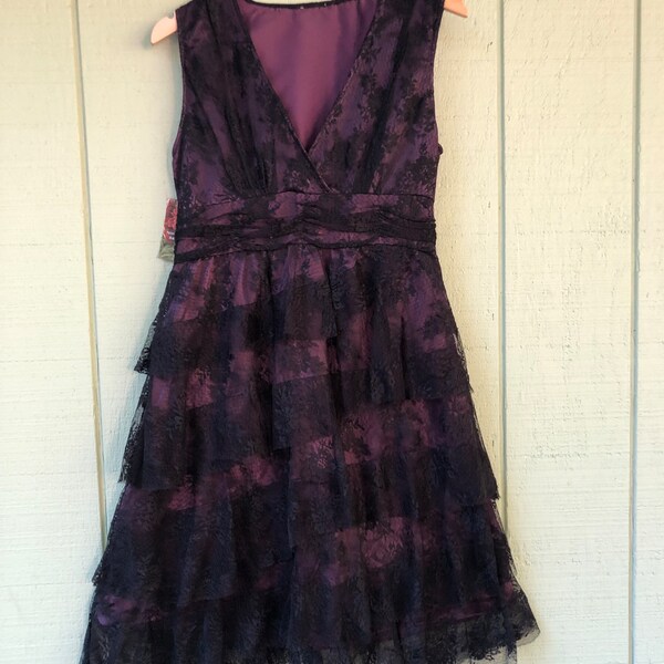 Purple Flamenco Dress - Etsy