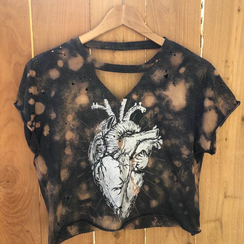Distressed T Shirt - Etsy