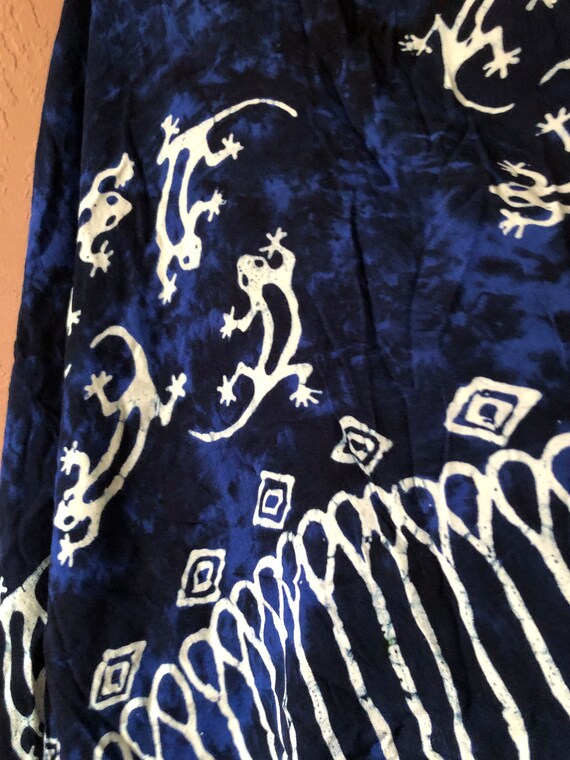 New Polynesian Batik Shawl Sarong Wrap - Gem